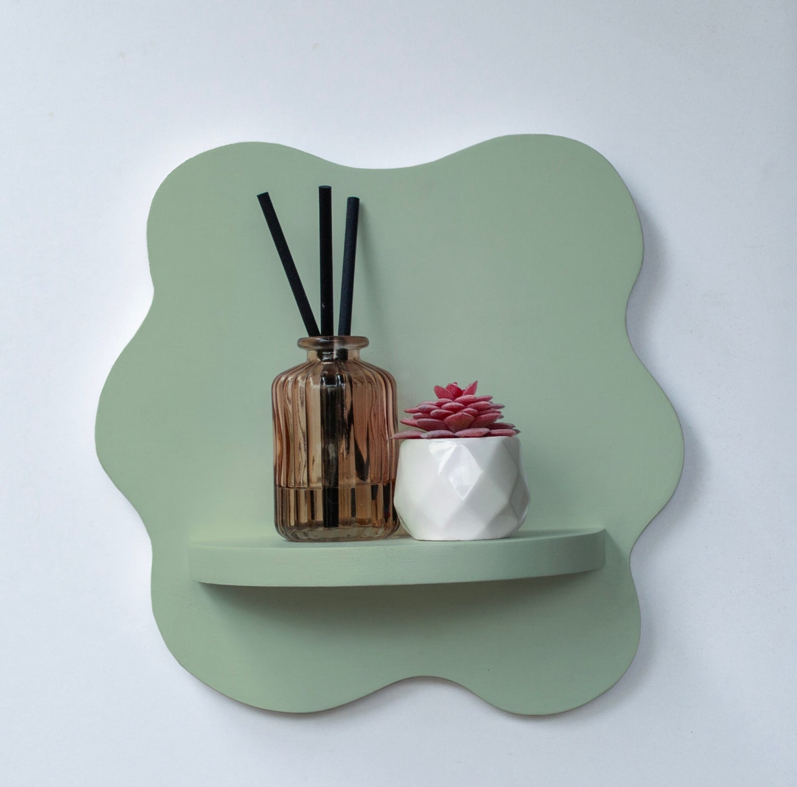 Wiggle Wall Shelf - Colour Options - Etsy UK