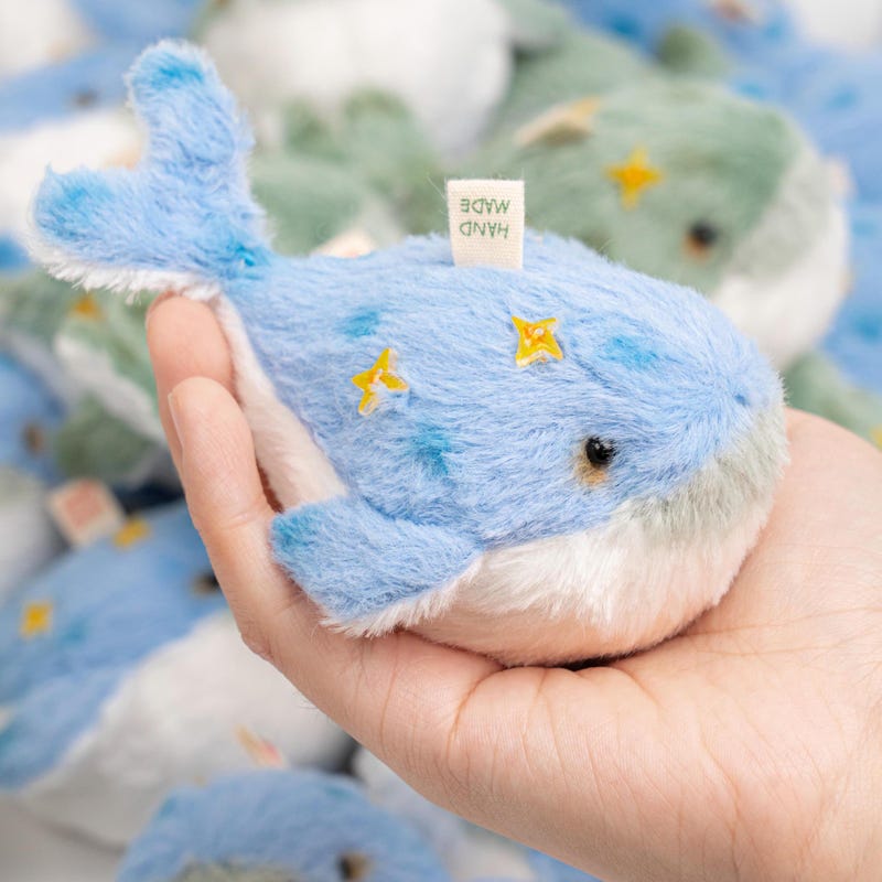 Blue Whale Plush - Etsy
