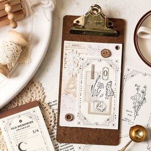 Paper More | Vintage Style Notepad - Etsy