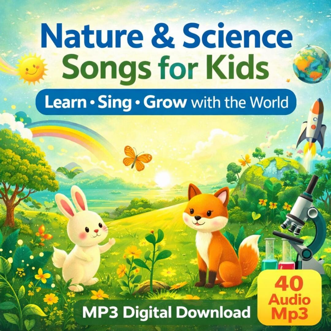 40 Nature & Science Songs for Kids | Educational Music (digital ...