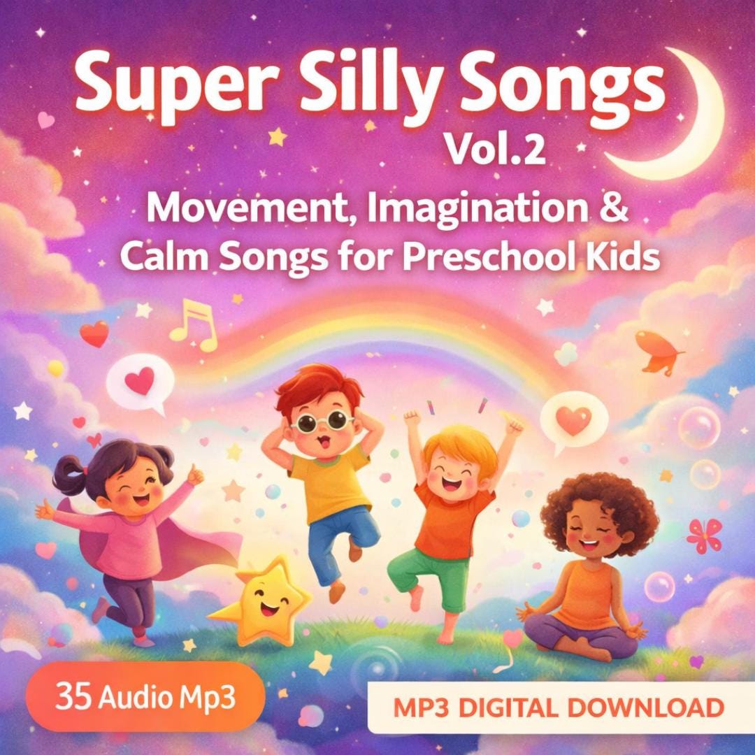 Super Silly Songs Vol.2 Movement, Imagination & Calm Songs for ...