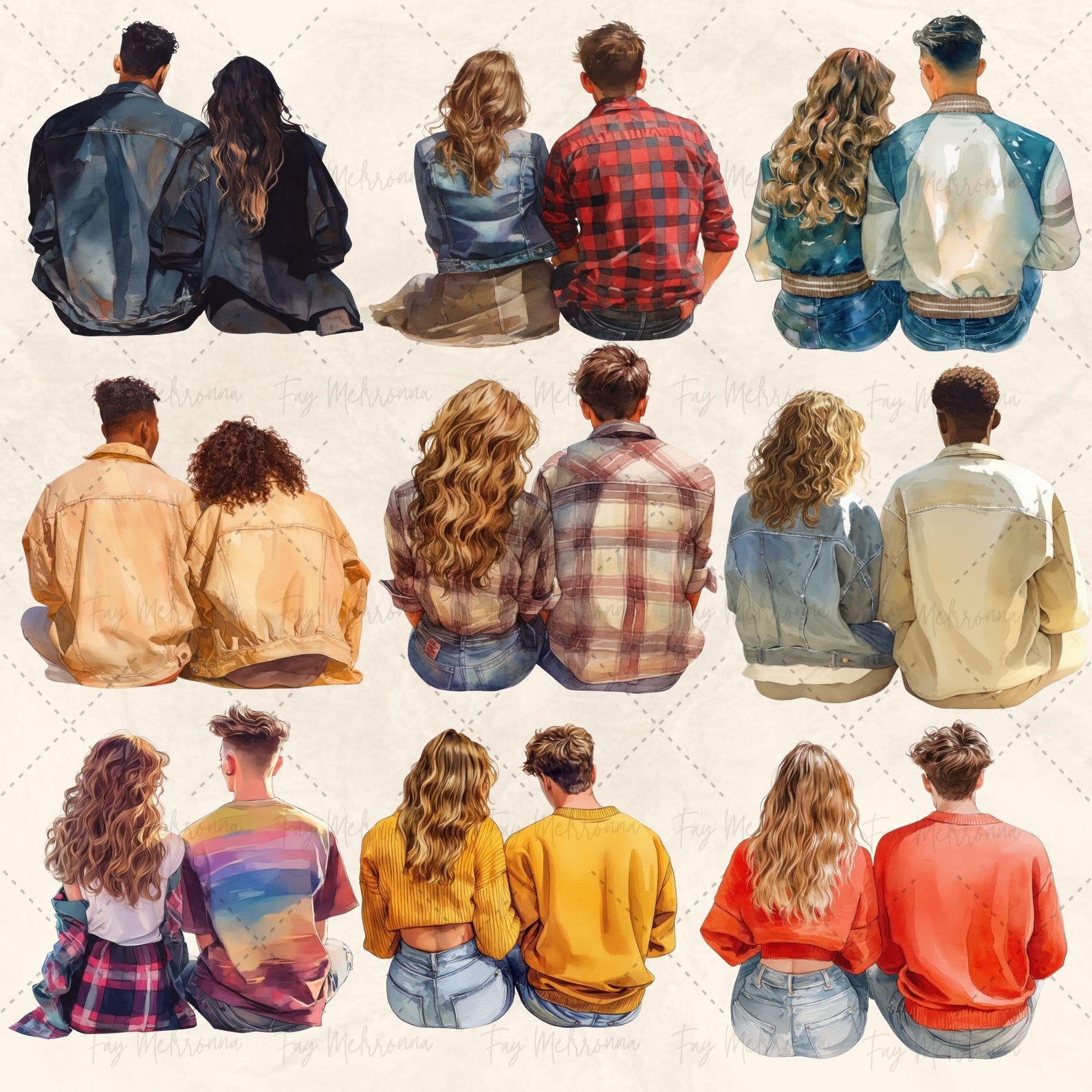 39 Couple in Love PNG Clip Art | Couple Clip Art | Couple Watercolor ...