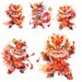 30 Lion & Dragon Dance PNG Clip Art,chinese New Year Clip Art,dragon ...