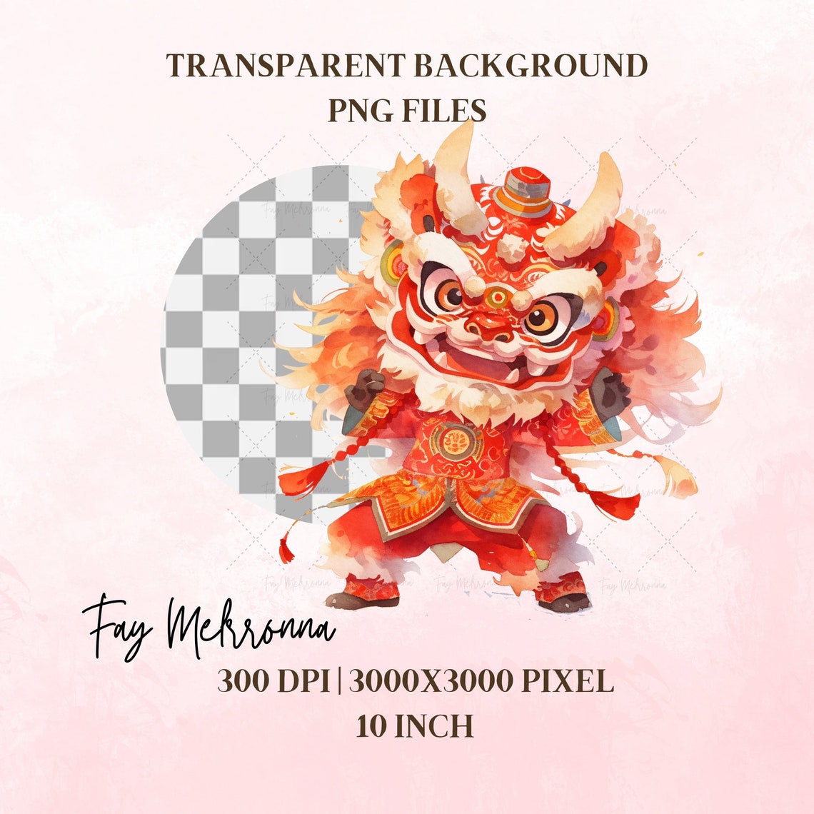 30 Lion & Dragon Dance PNG Clip Art,chinese New Year Clip Art,dragon ...