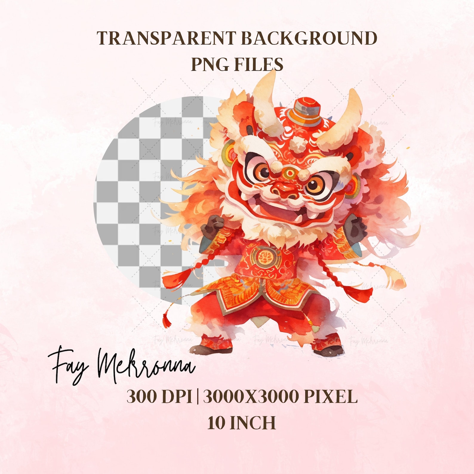 30 Lion & Dragon Dance PNG Clip Art,chinese New Year Clip Art,dragon ...