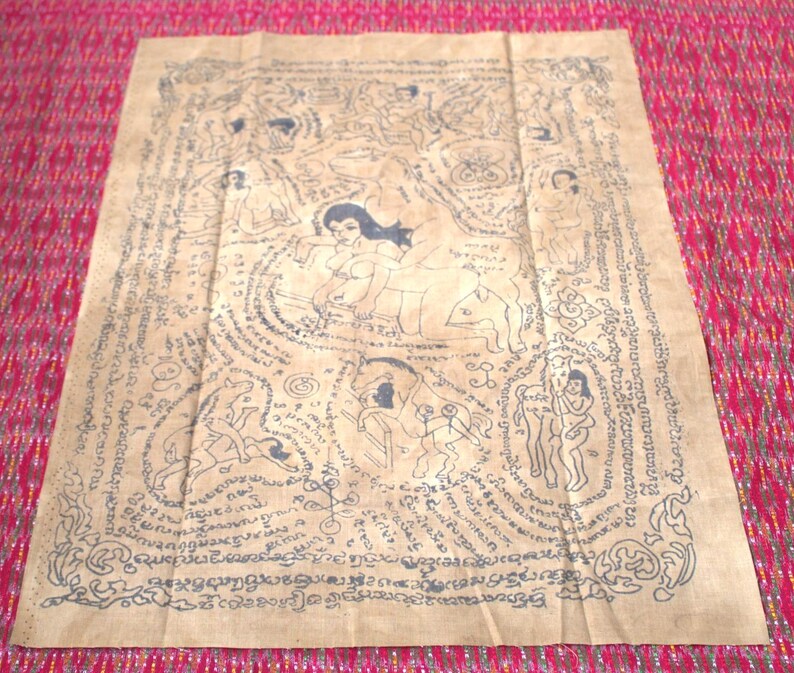 Enchanted Thai Yantra Mar Sep Nang Size 37x53 Cm. Bring Lucky in Love ...
