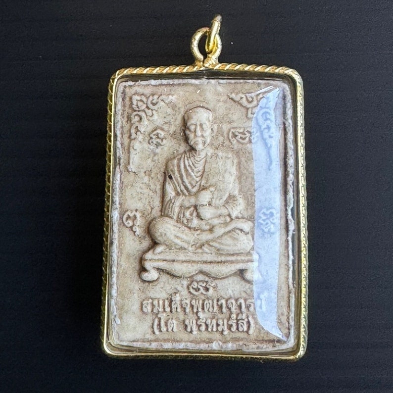 Protection and Happy Life Thai Buddha LP Tuard and LP Toh Amulet ...