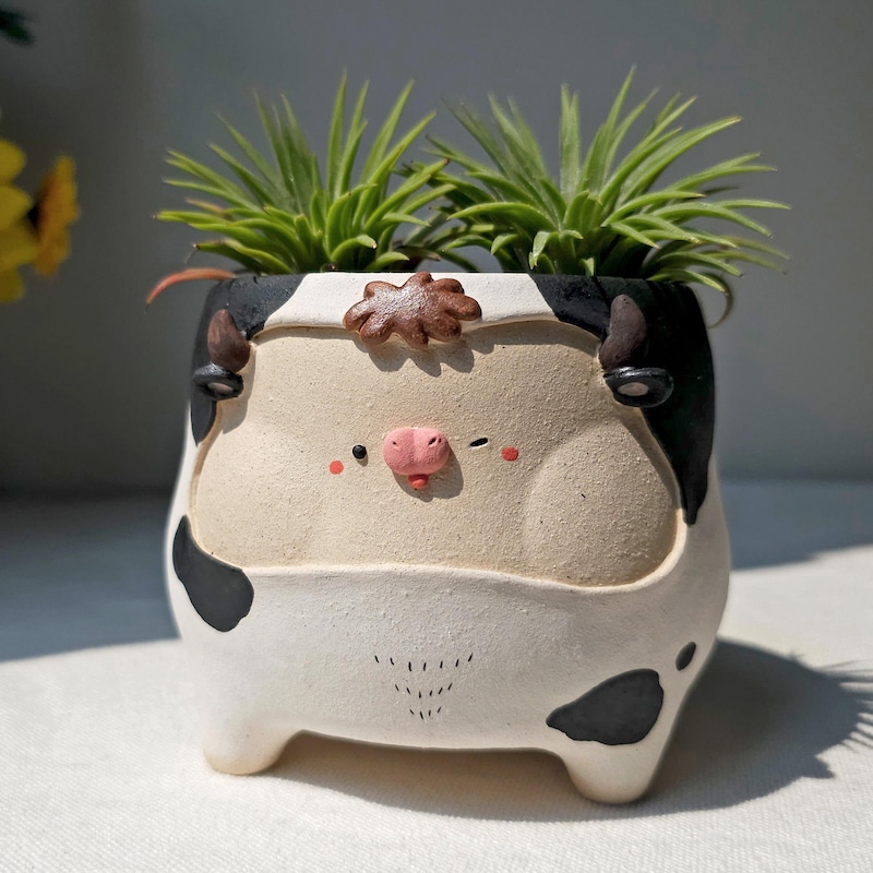 Cow Planter - Etsy