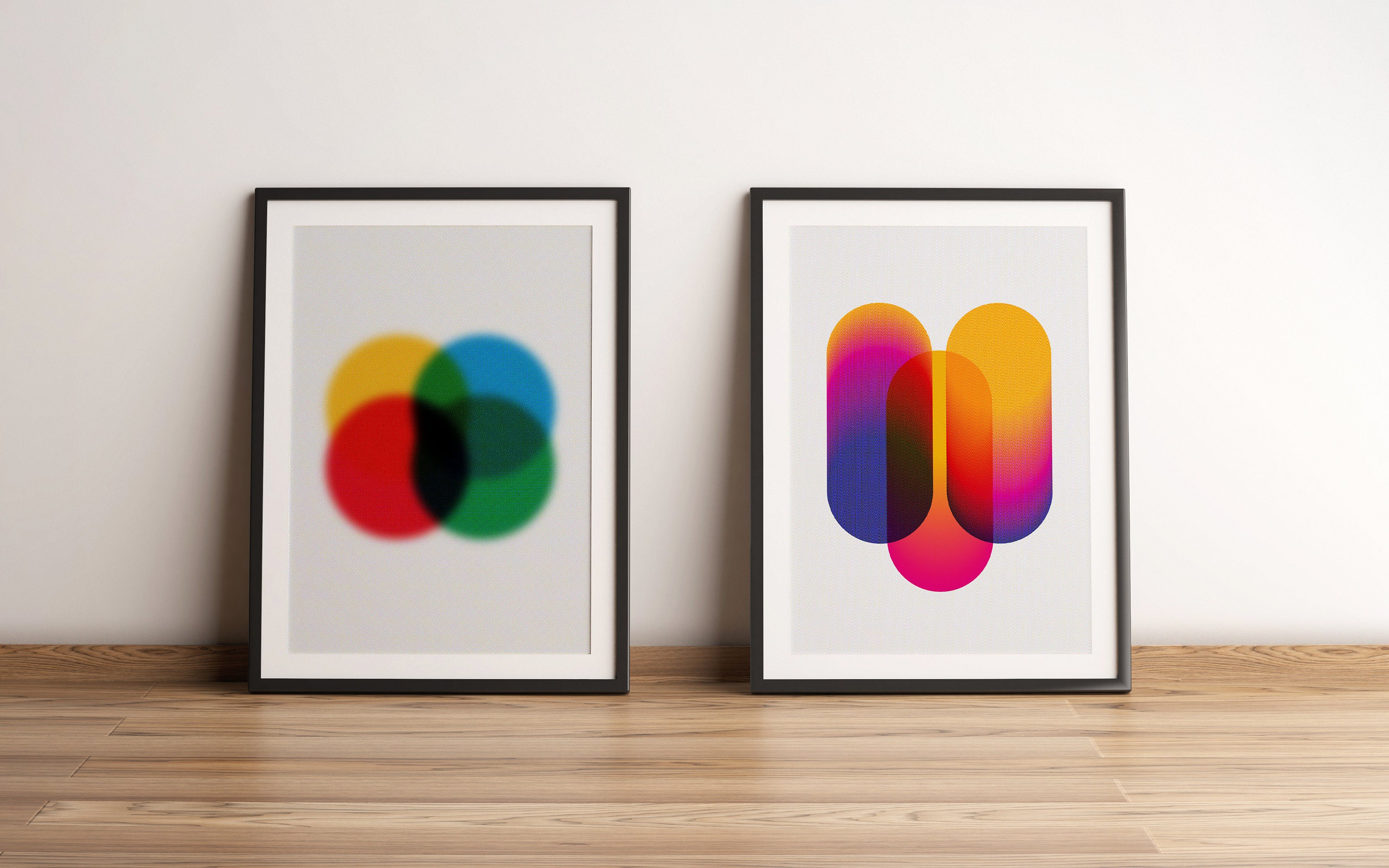 Minimalist Poster, Abstract Gradient Wall Art, Spiritual Artwork ...