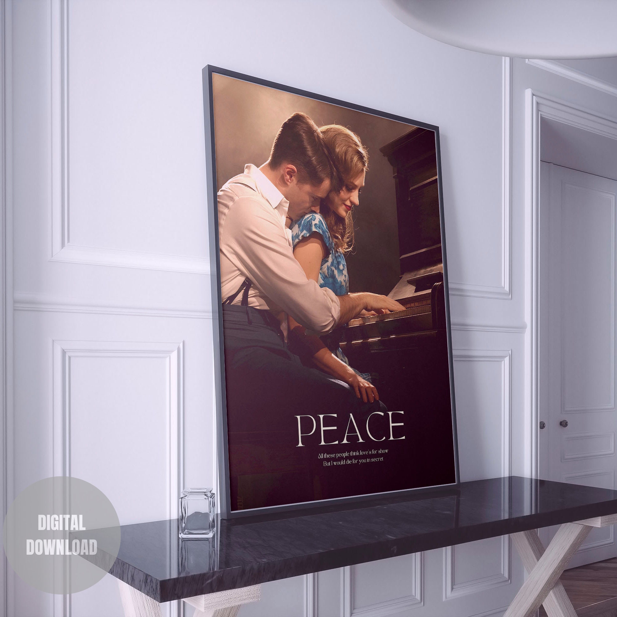 Taylor Swift Poster Taylor Swift Peace Song Lyrics Poster - Etsy