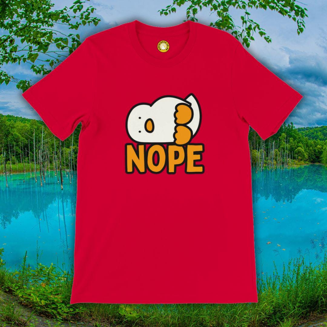 Nope Duck T-shirt - Etsy