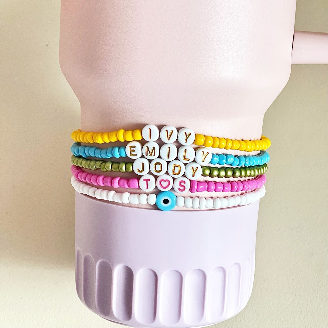 Stanley Cup Name Tag Personalized 64oz 40oz 30oz 20oz Stanley Bracelets ...