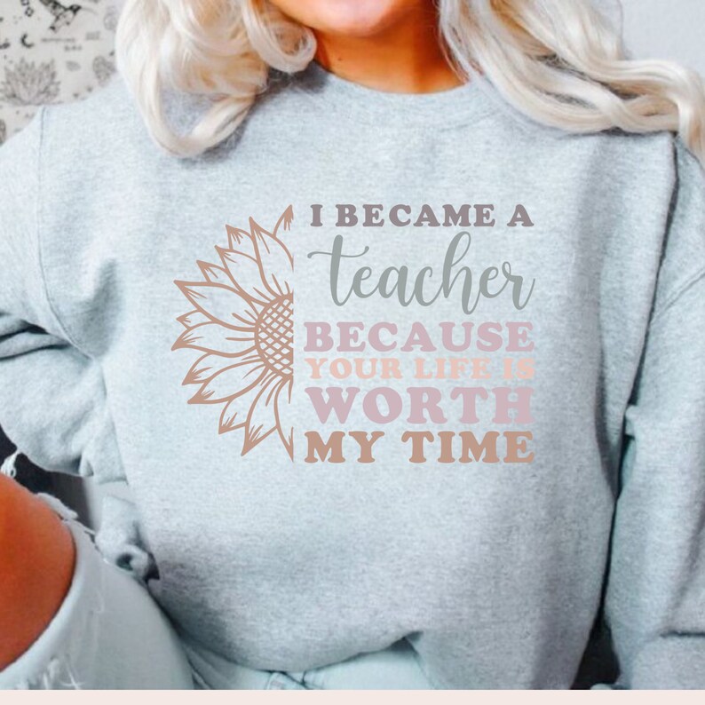 Teacher Svg, Teacher Shirt Svg, Sunflower Svg, School Teacher Svg ...