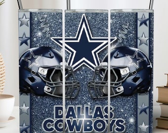 Dallas Cowboy Tumbler Wrap - Etsy