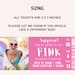 Surprise Pink Concert Tickets, Pink Summer Carnival Tour 2023 /2024 ...