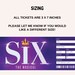Six Broadway Surprise Ticket Six the Musical Collectible - Etsy