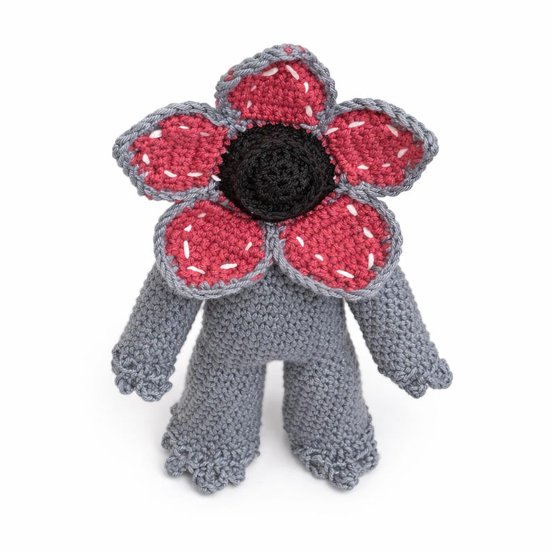 Demogorgon Crochet Pattern PDF, Horror Amigurumi Doll Tutorial, Scary ...