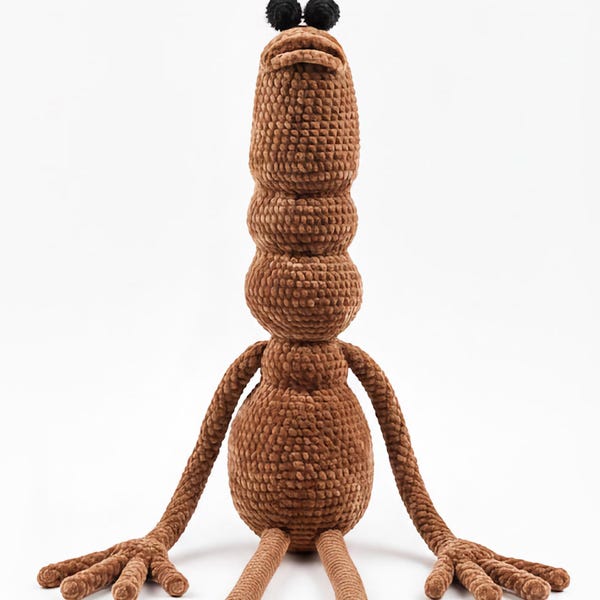 Marcus the Worm Crochet Pattern - Etsy