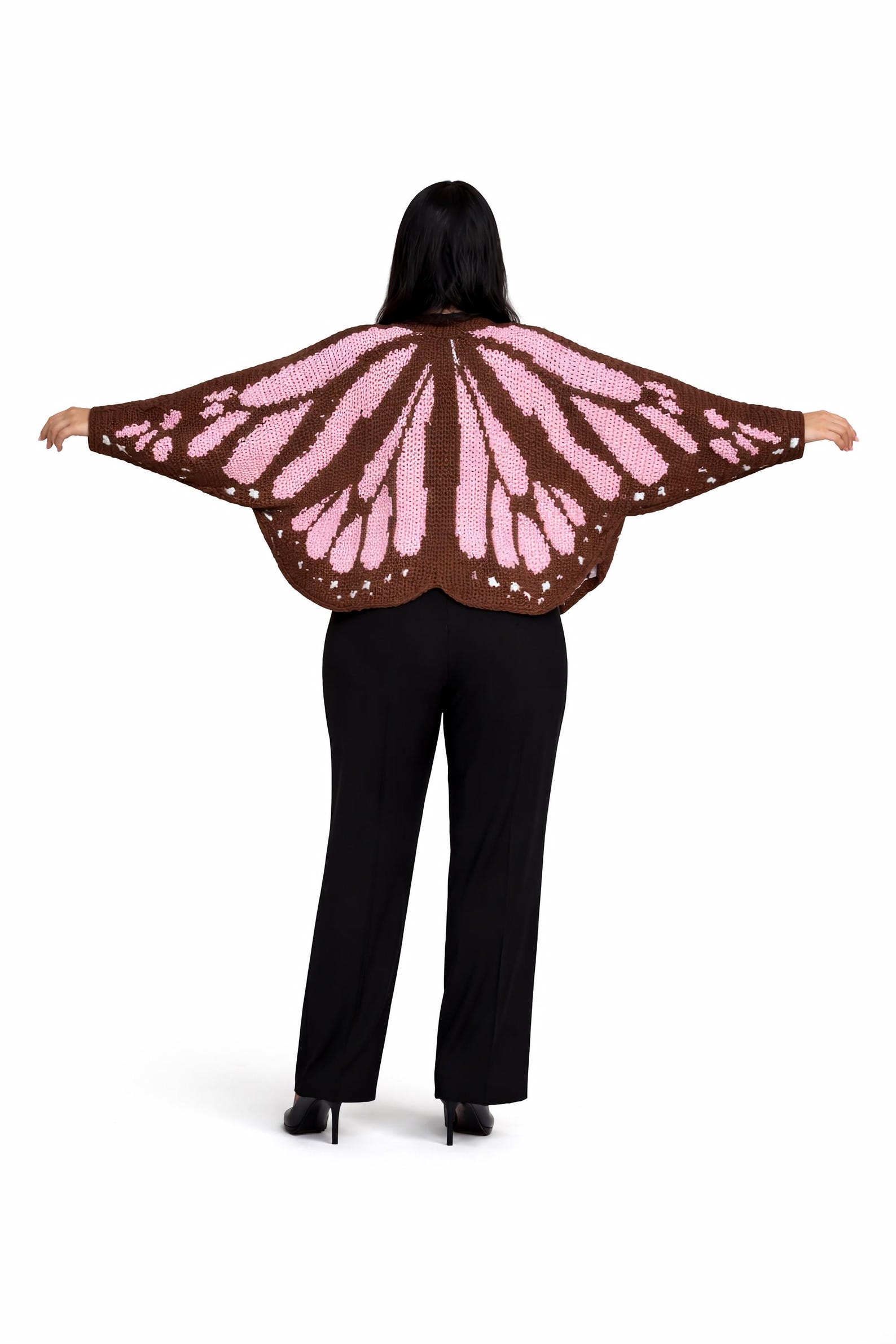 Monarch Butterfly Crochet Cardigan Pattern (PDF) Trend Tutorial - Etsy