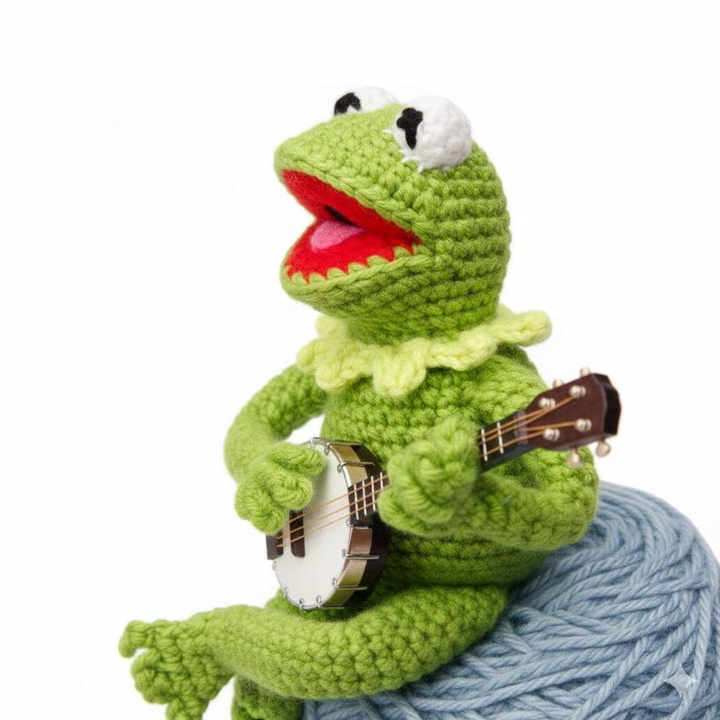 Crochet Frog Puppet Pattern PDF, Amigurumi Hand Toy Tutorial - Etsy