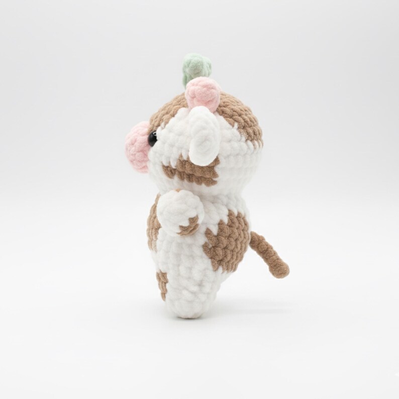 Sprout Cow Crochet Pattern PDF: Amigurumi Farm Animal Tutorial (digital ...