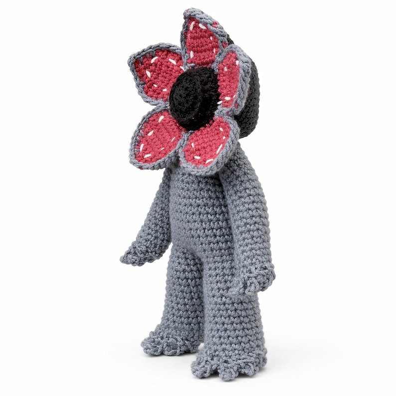 Demogorgon Crochet Pattern PDF, Horror Amigurumi Doll Tutorial, Scary ...