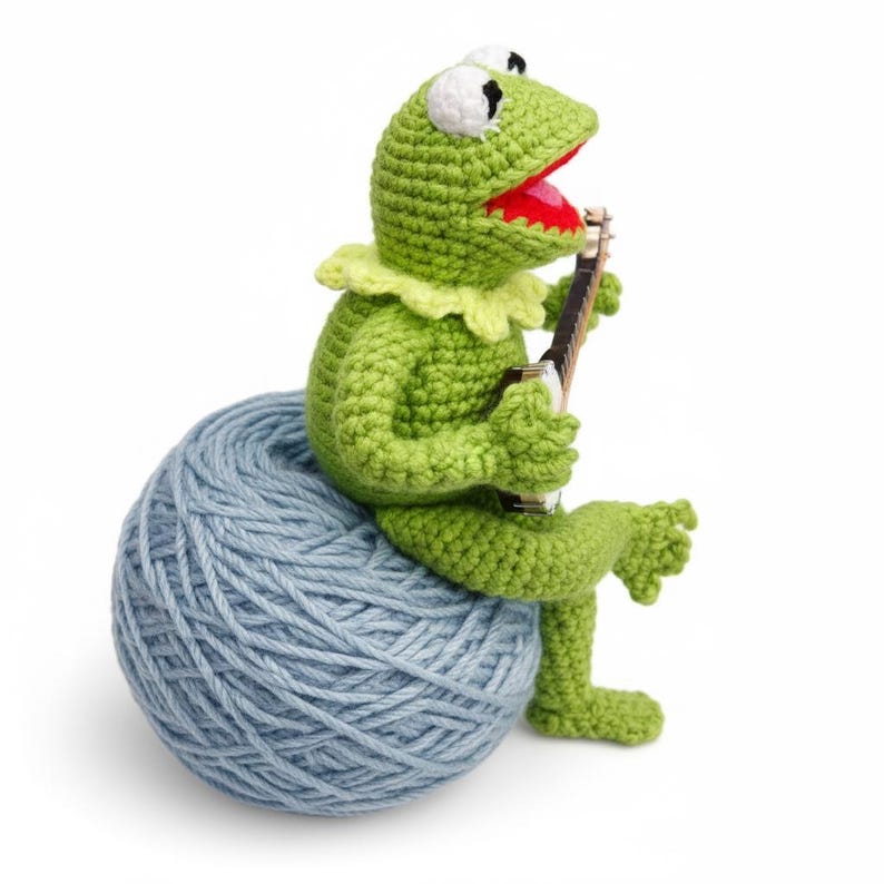 Crochet Frog Puppet Pattern PDF, Amigurumi Hand Toy Tutorial - Etsy