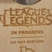League of Legends Wooden Door Hanger: Gamer Room Decor - Etsy
