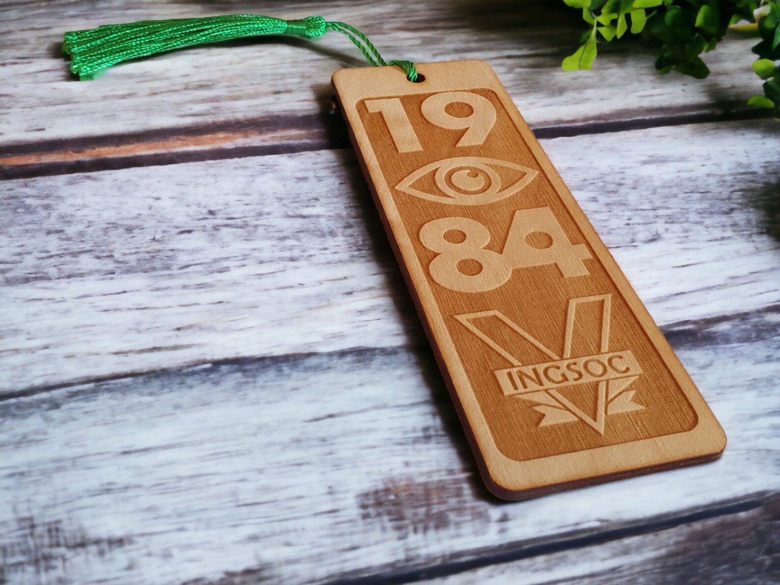 1984-inspired Bookmark | Dystopian Book Gift | George Orwell Fans ...