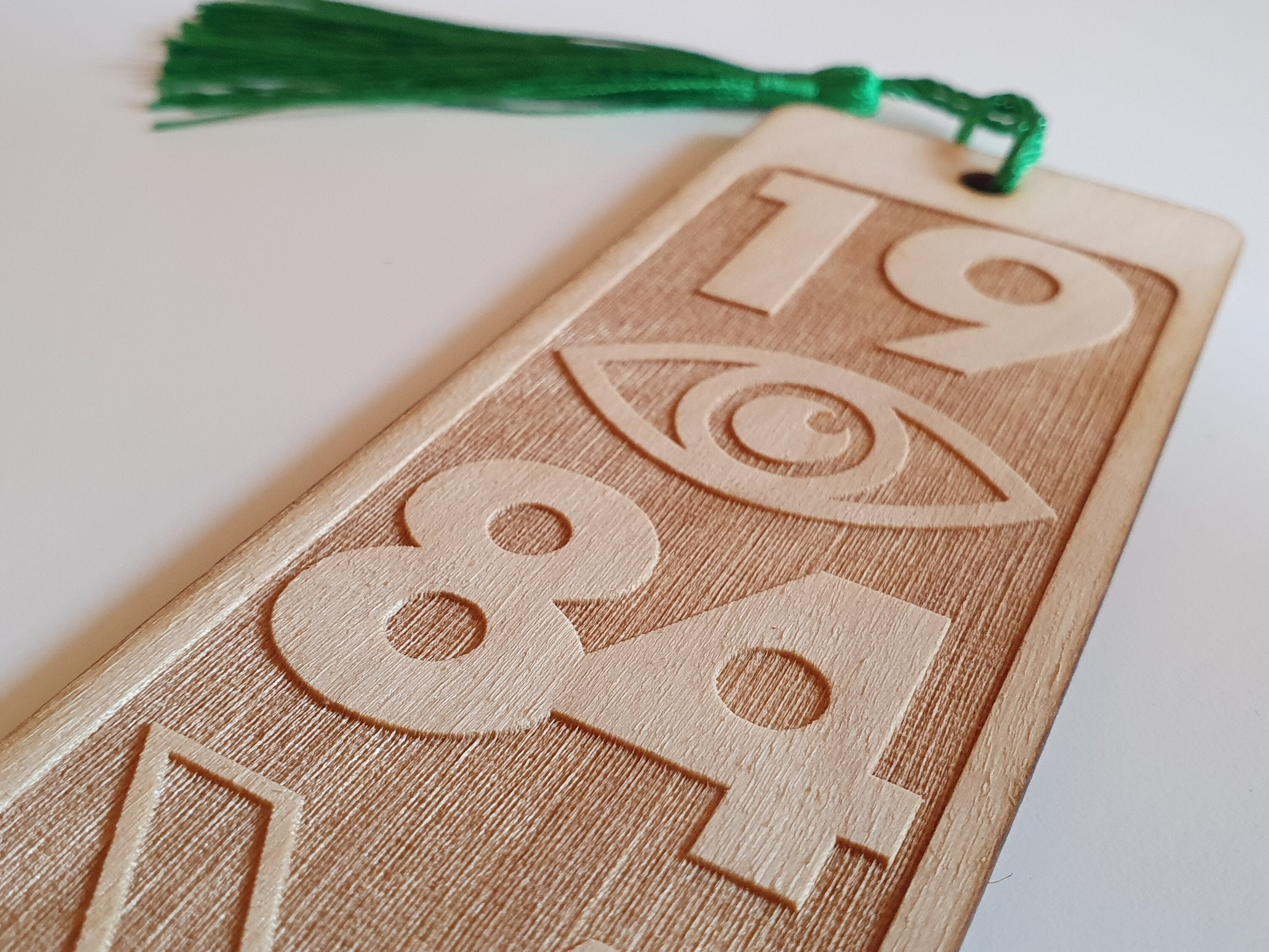 1984-inspired Bookmark | Dystopian Book Gift | George Orwell Fans ...
