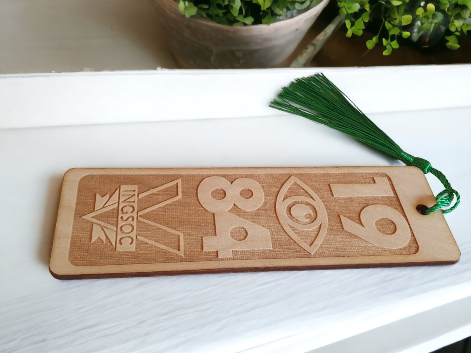 1984-inspired Bookmark | Dystopian Book Gift | George Orwell Fans ...