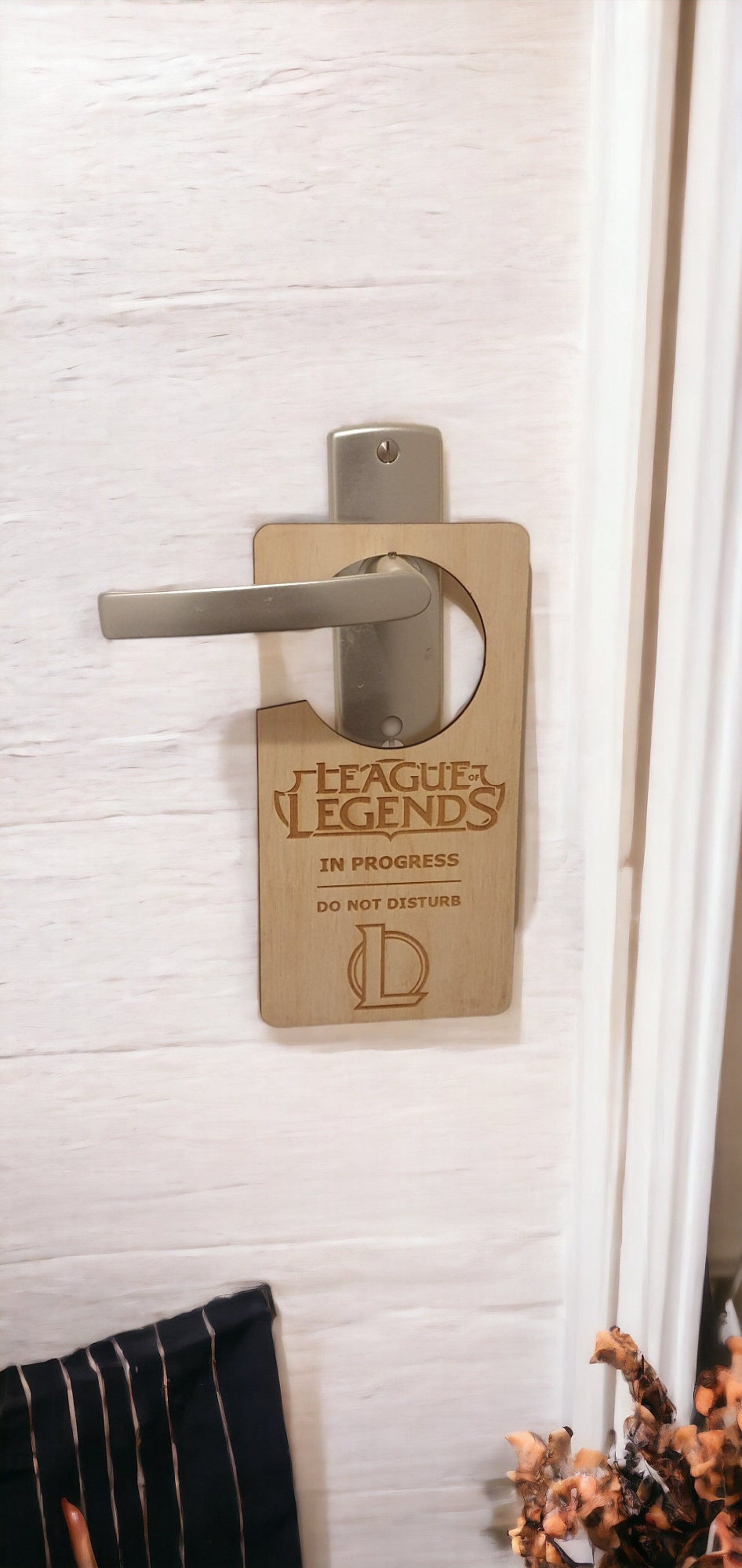 League of Legends Wooden Door Hanger: Gamer Room Decor - Etsy