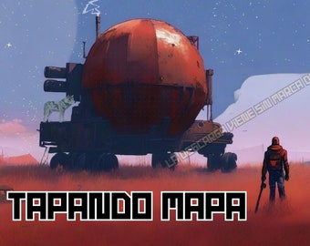 Covering Map Rust Hidden Map Rust - Etsy UK