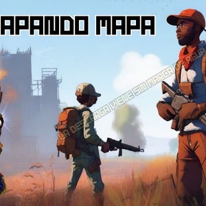 COVERING RUST MAP Animated - Etsy