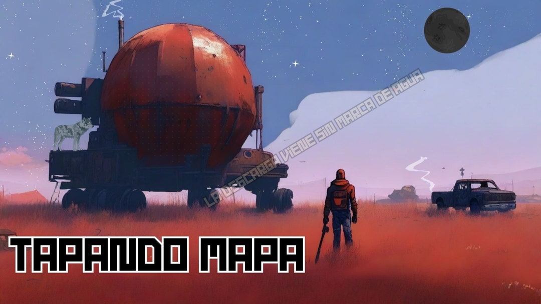COVERING RUST MAP Animated - Etsy