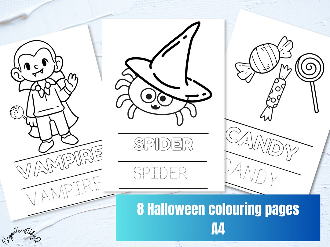 Printable Halloween Colouring Pages, Halloween Colouring Pages ...