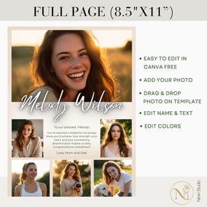Yearbook Ad Template - Full Half Quarter Page , Senior Yearbook Ad ...
