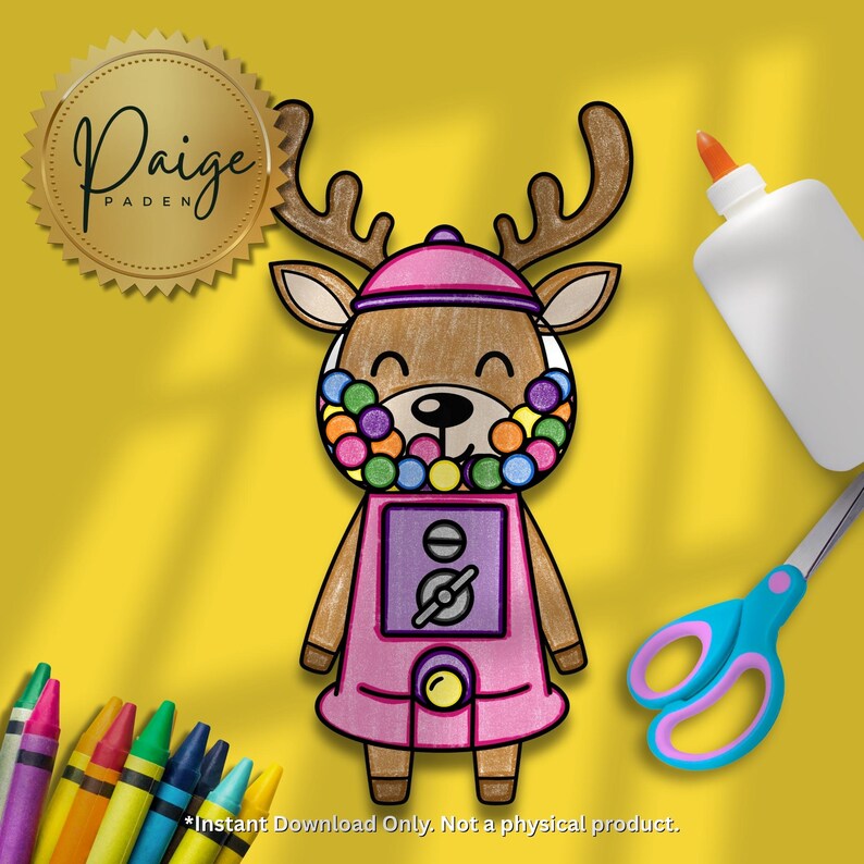 Disguise a Reindeer Printable - Hide a Reindeer Kids Activity ...