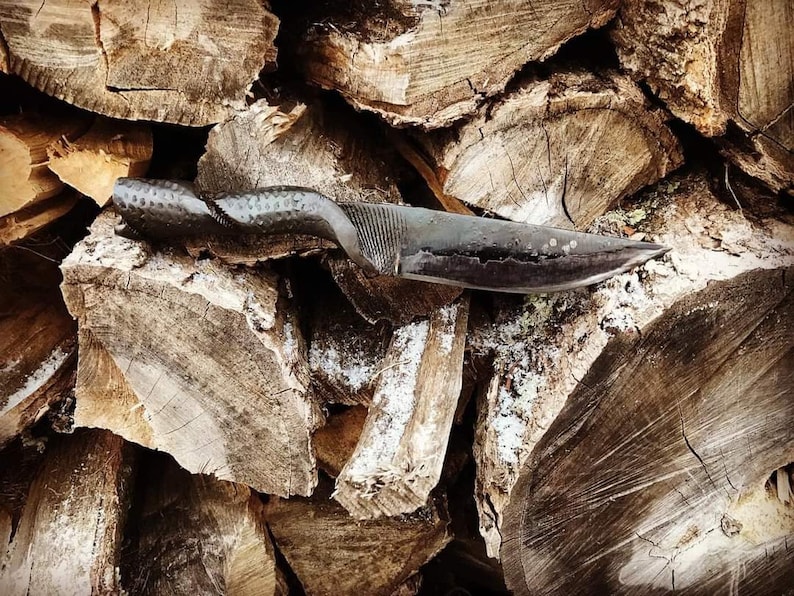 Twisted File Knife - Etsy