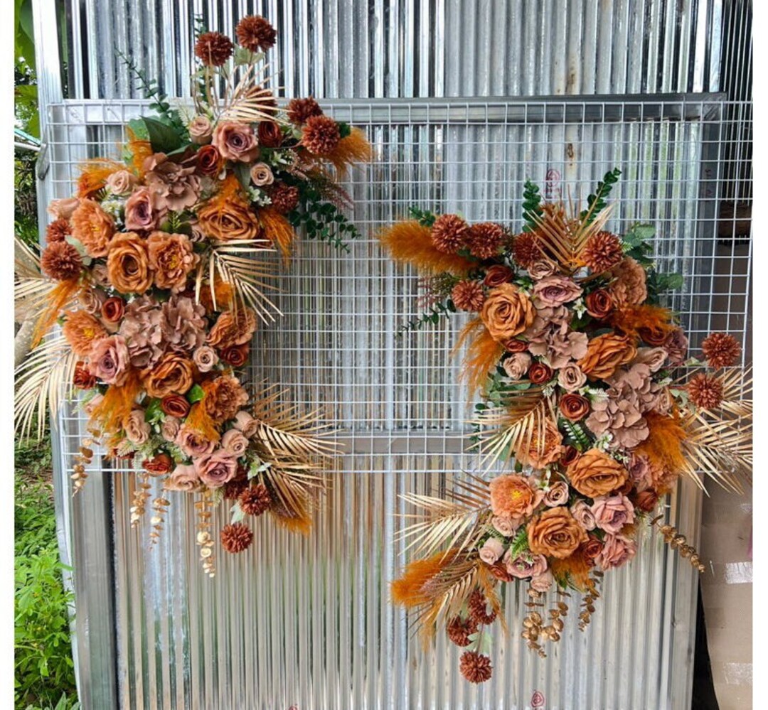 Crescent Moon Floral Arch, Wedding Flowers, Ready-made Floral ...