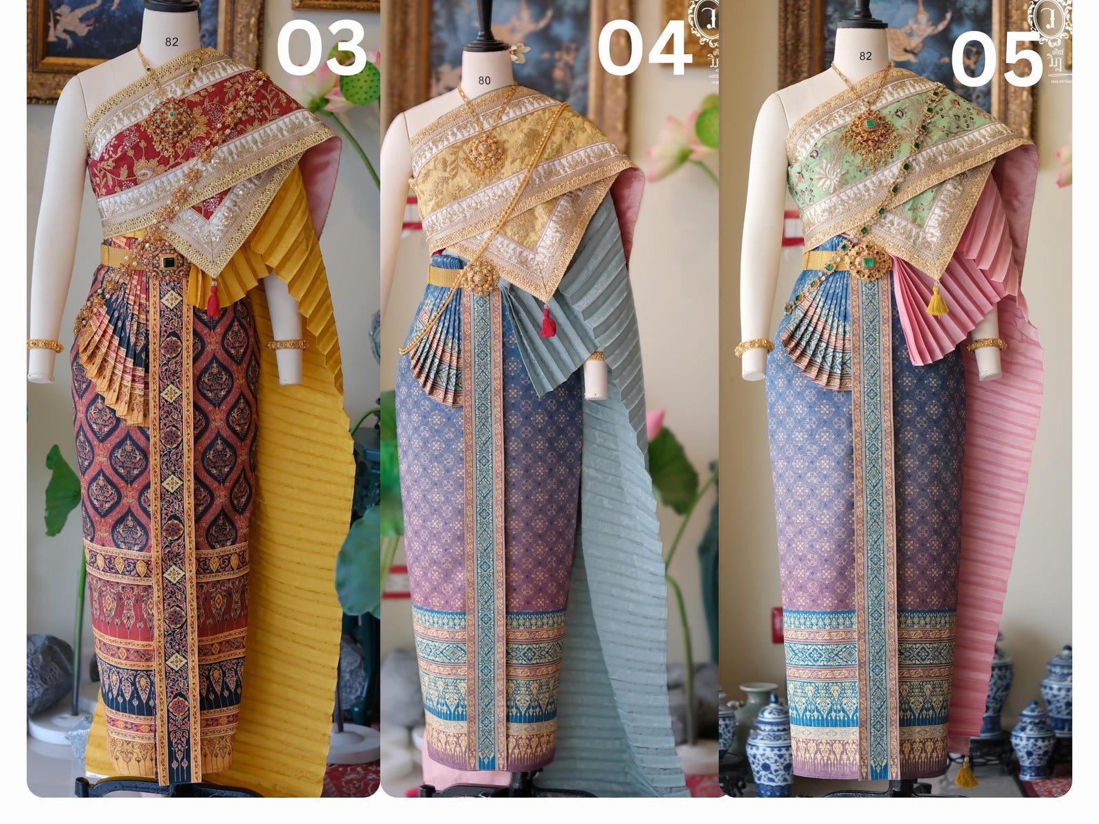 Handmade Thai Emperor Dress: Pre-wedding Photoshoot Outfit - Etsy