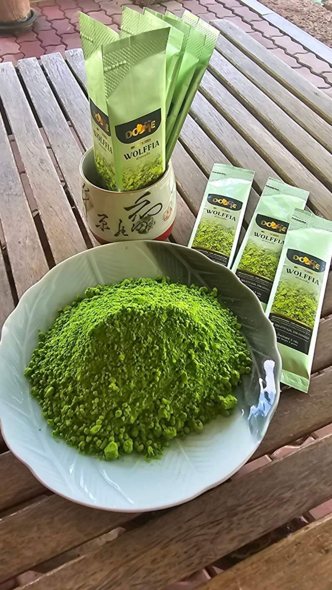 Freeze-dried Wolffia kai Pam High-protein Superfood , Green Caviar, Thai Super Food, High ...