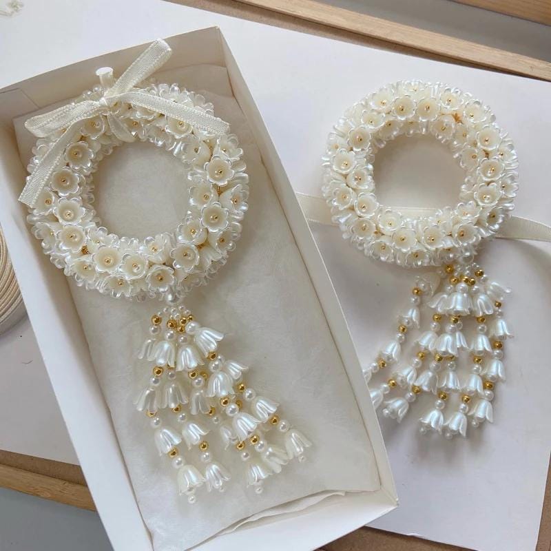 Pearl Garland - Etsy