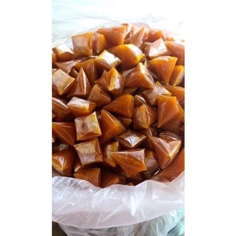 Thai Coconut Caramel Candy (kalamare) | Traditional Handmade Snack ...