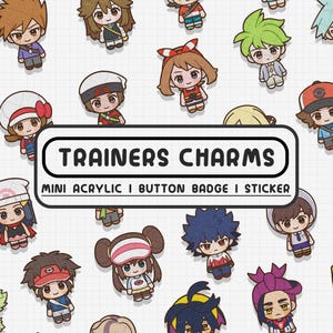 Pokemon keychain - Etsy