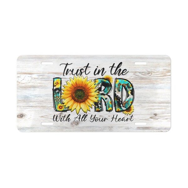 Bible License Plate - Etsy