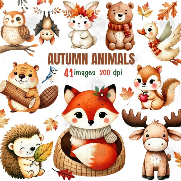 Autumn Woodland - Etsy