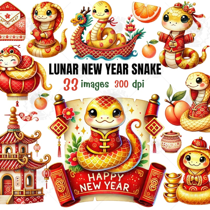 Year of the Snake - Etsy