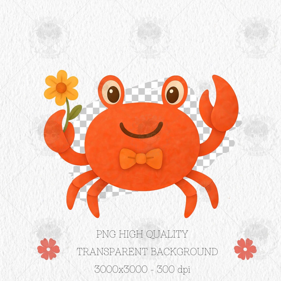 Crab Clipart, Cute Crab, Beach Crab, Sea Animals, Summer Crab, Ocean ...