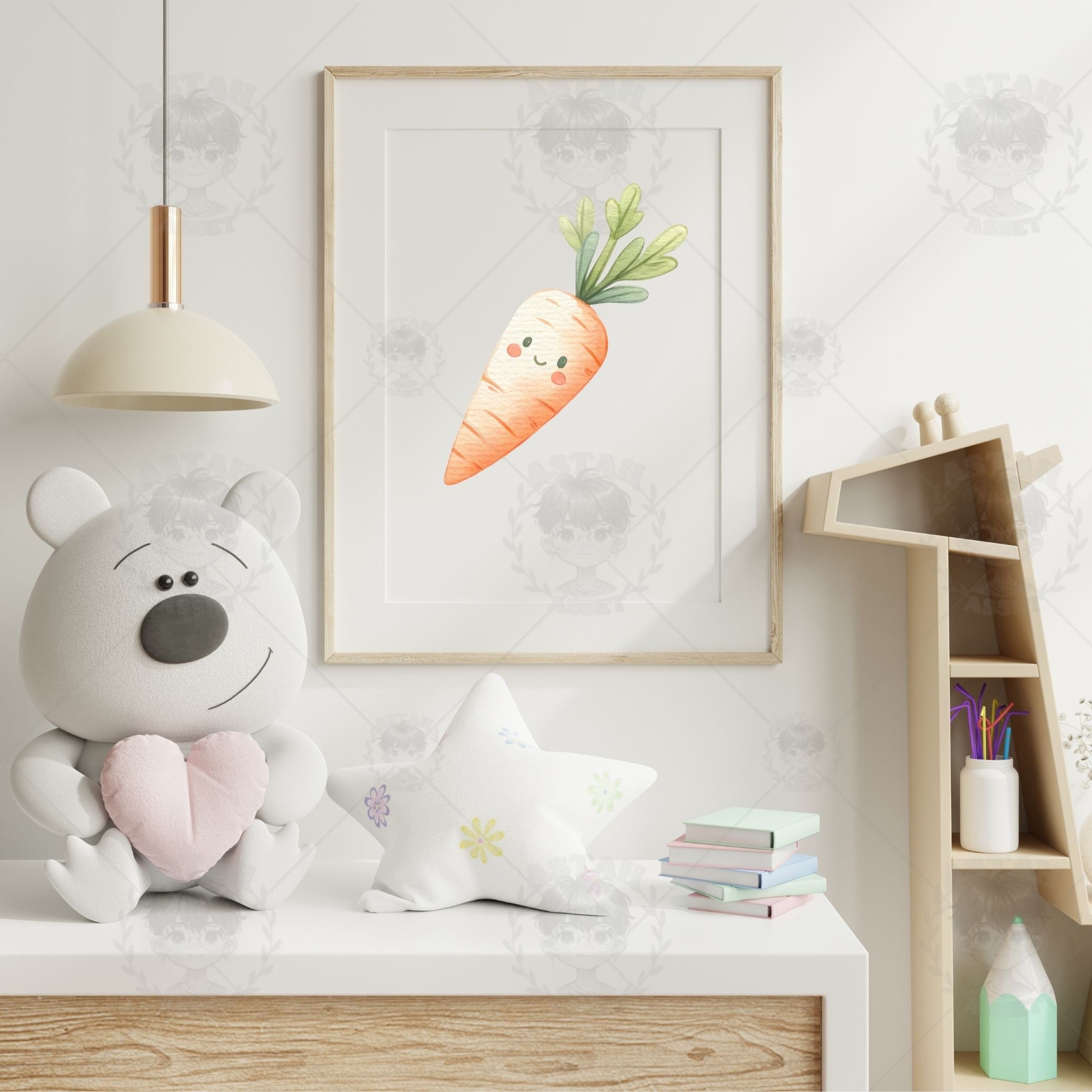 Cute Vegetable Watercolor, Vegetable Clipart Png, Cute Food Clipart ...